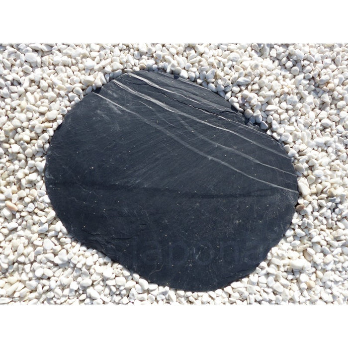 Dalle Pas Japonais Irrégulier diametre 40 ovale